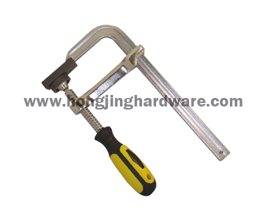 Forged Bar Clamp With Plastic Handle - hongjinghardware